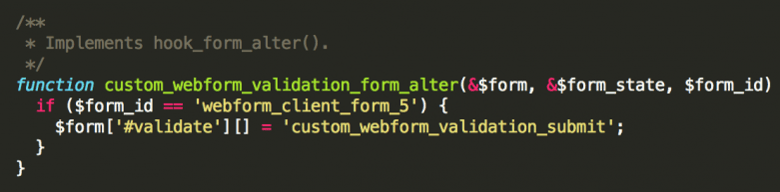 Improving The User Experience Of A Webform By Adding A Custom